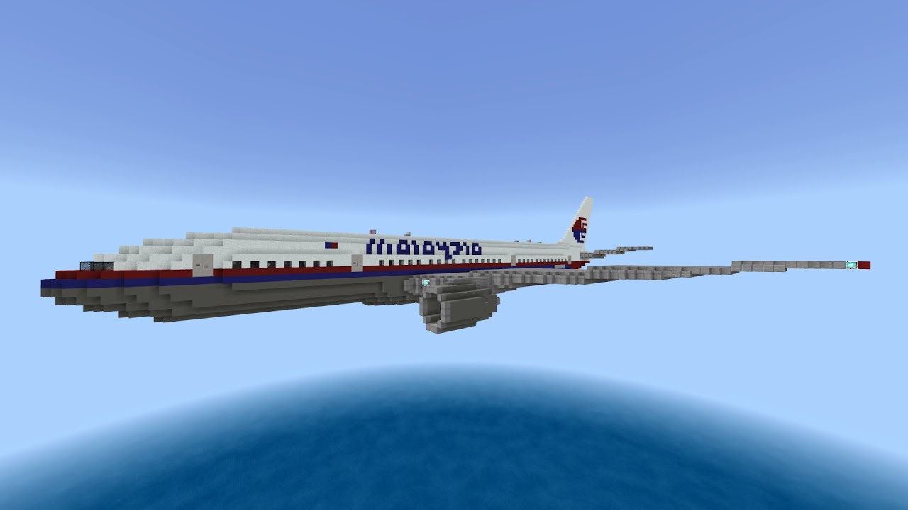 Minecraft Airport: Malaysia Airlines Boeing B777-200ER Tour (Version 1 ...