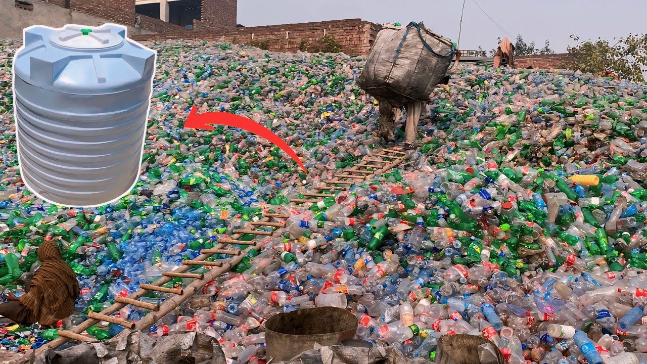How Millions Waste Plastic Bottles Convert into Water tank Through ...