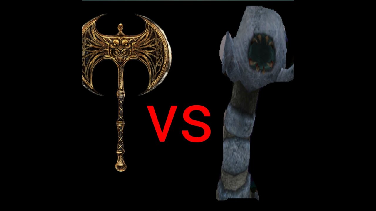 Fire axe vs Big snow worm - YouTube