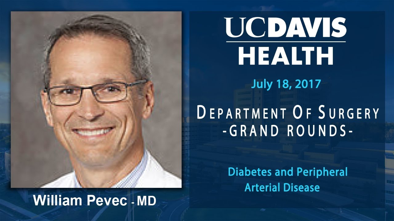 Diabetes and Peripheral Arterial Disease - William Pevec - MD - YouTube