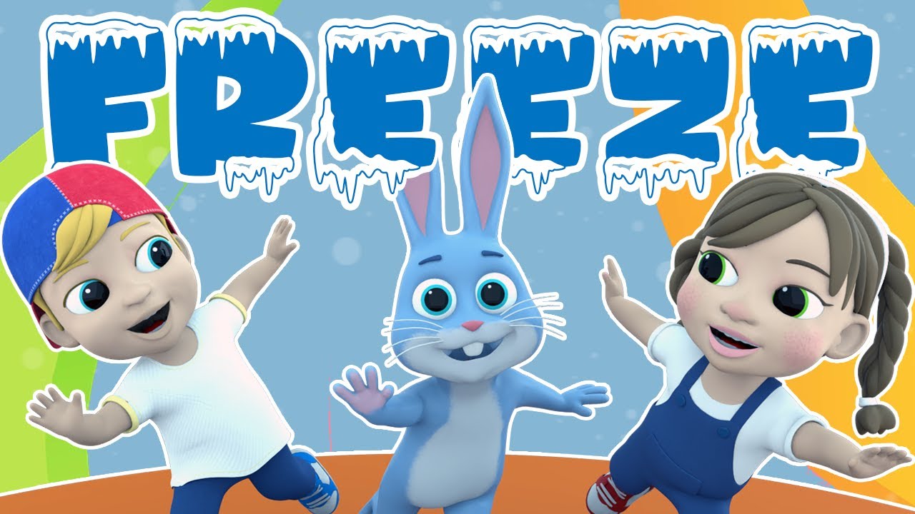 Freeze Dance Song ! Dance, Jump, Do The Robot and Freeze ! Dance Party ...