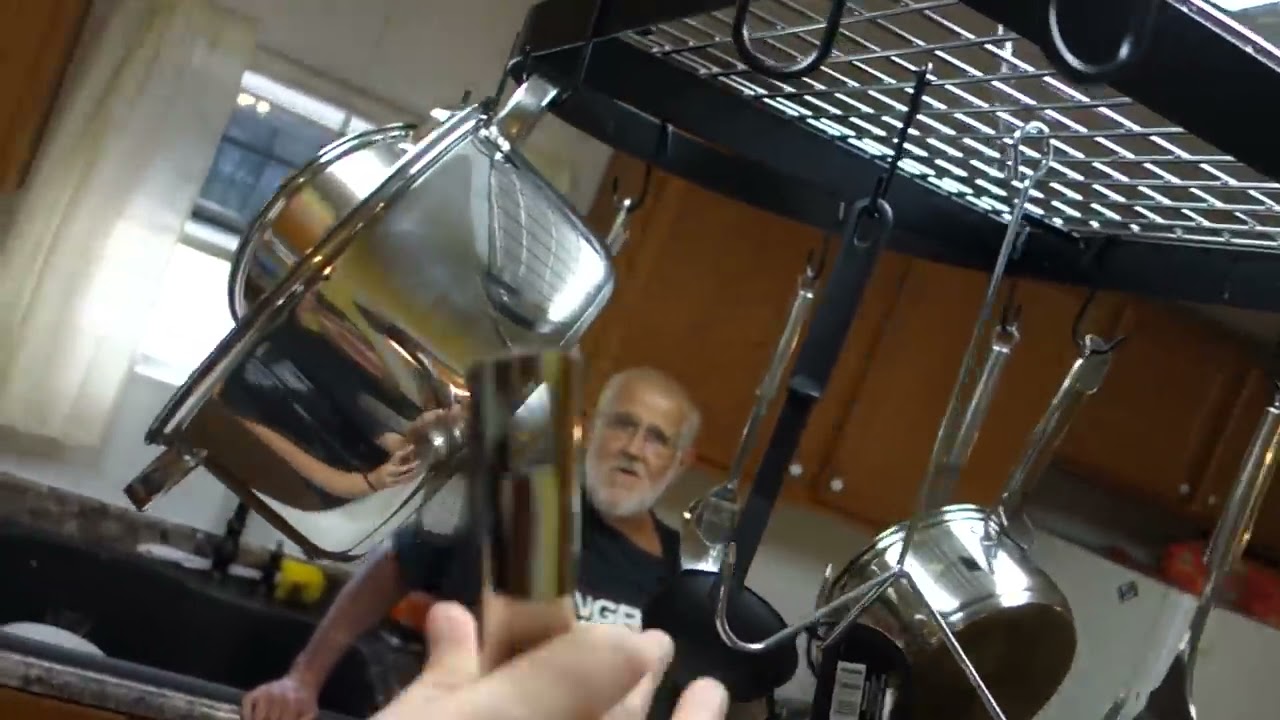 angry grandpa destroys kitchen in g major - YouTube