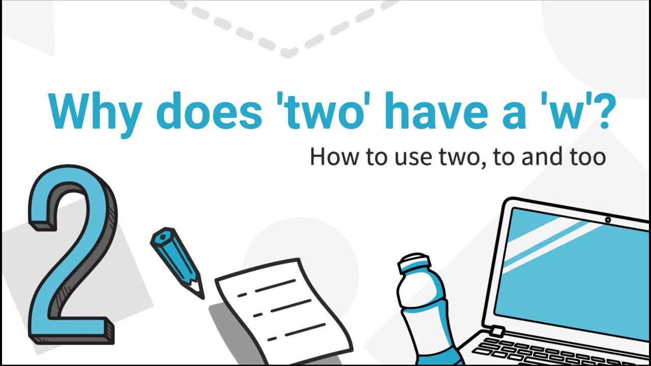 Why does 'two' have a 'w'? - YouTube