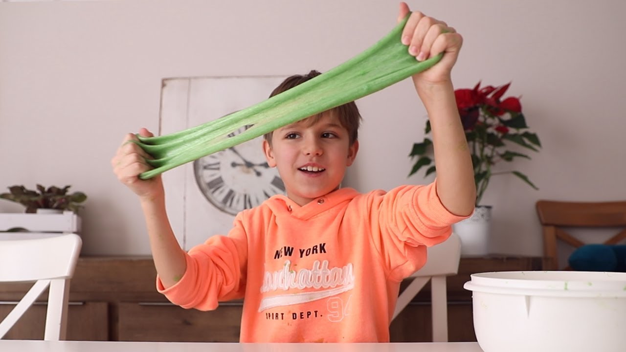 How To Make Slime DIY - YouTube