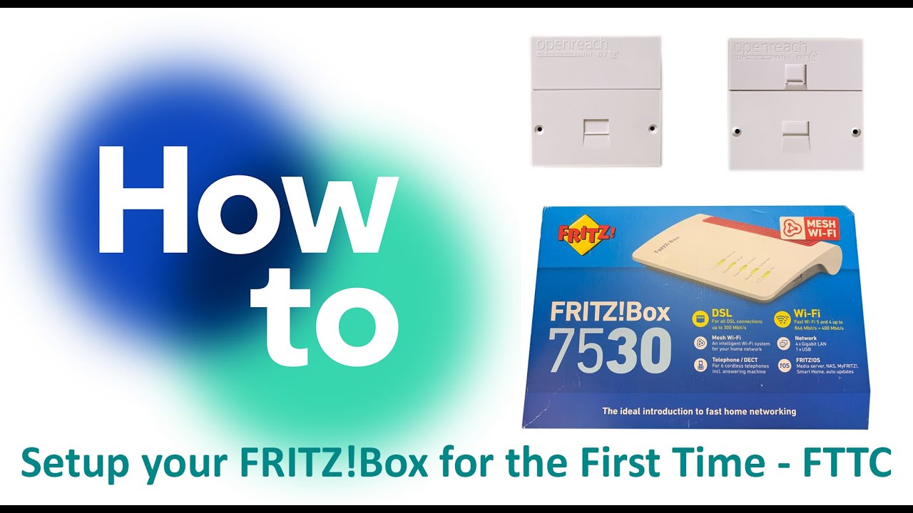 How to Setup your Fritz!box for the First Time for Broadband - YouTube
