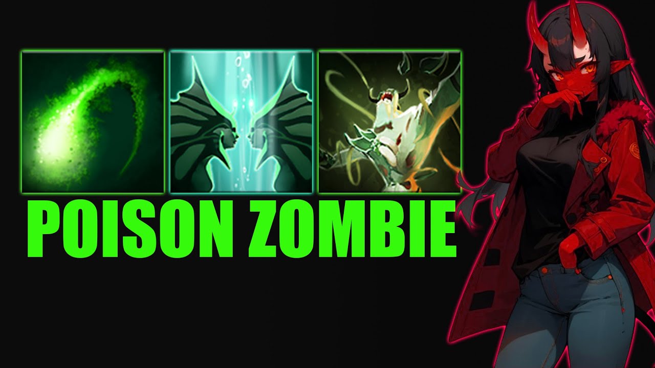 Poison Zombie POISON ATTACK + FLESH GOLEM | Ability Draft - YouTube