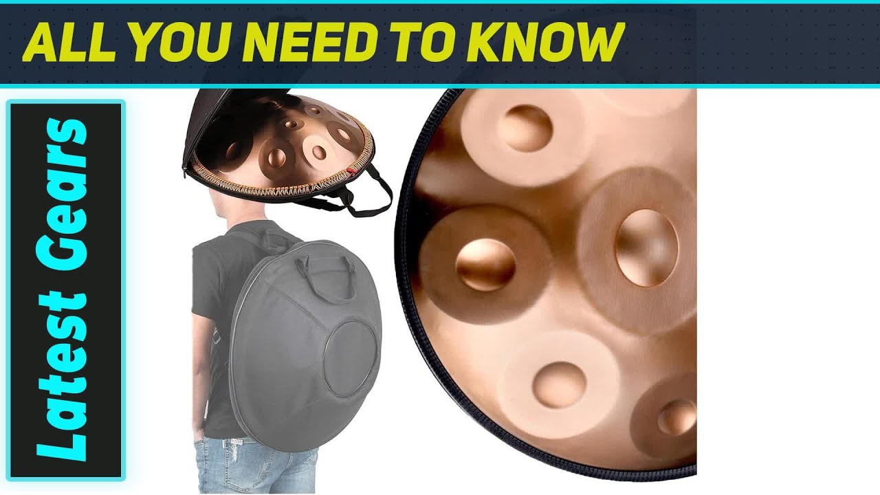 Percussion Handpan Drum: The Best 12-Note D Minor Steel Instrument ...