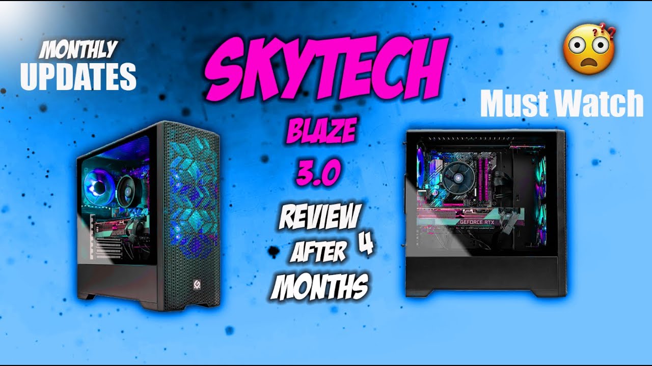 Skytech Blaze 3.0 Gaming PC Desktop Review Part 3!! - YouTube