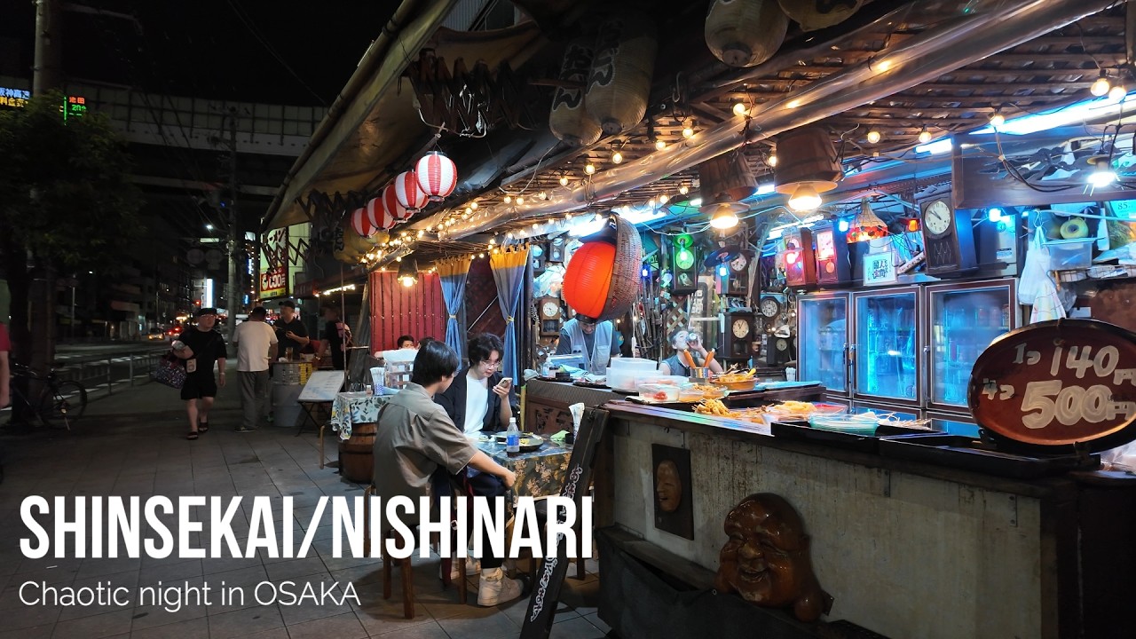 Shinsekai/Nishinari,OSAKA,One of Japan's leading slums connected to ...