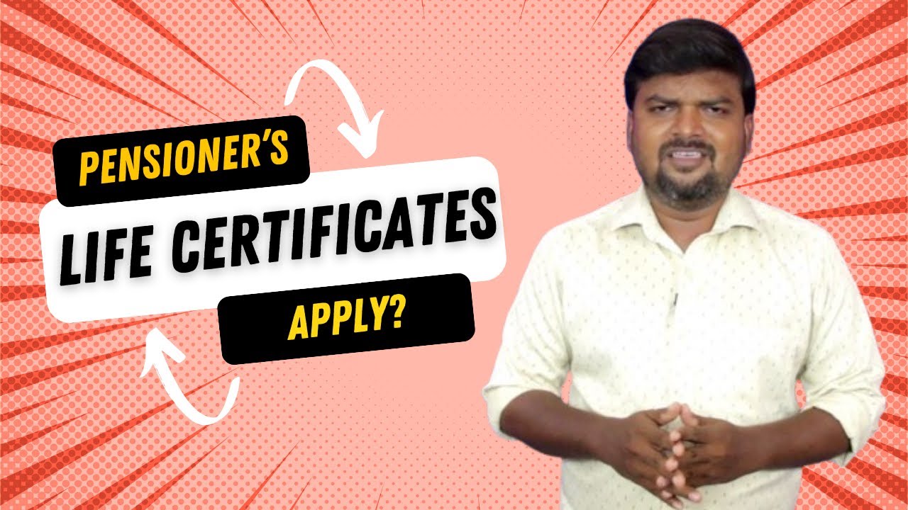 How to Apply Pensioner's Live Certificate in TNUWWB | TechWonder - YouTube