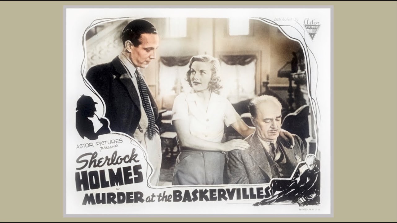 Murder At The Baskervilles aka Silver Blaze 1937 Sherlock Holmes Arthur ...