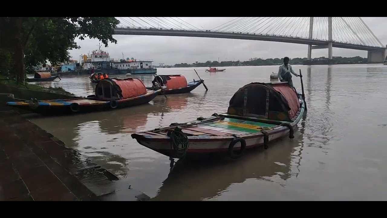 Babu Ghat| Ghats of Kolkata| #howrahbridge #babughat #ghat #ganga - YouTube