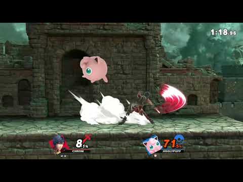 Jigglypuff VS Chrom - Smash Bros. Ultimate - Yeet in the Street