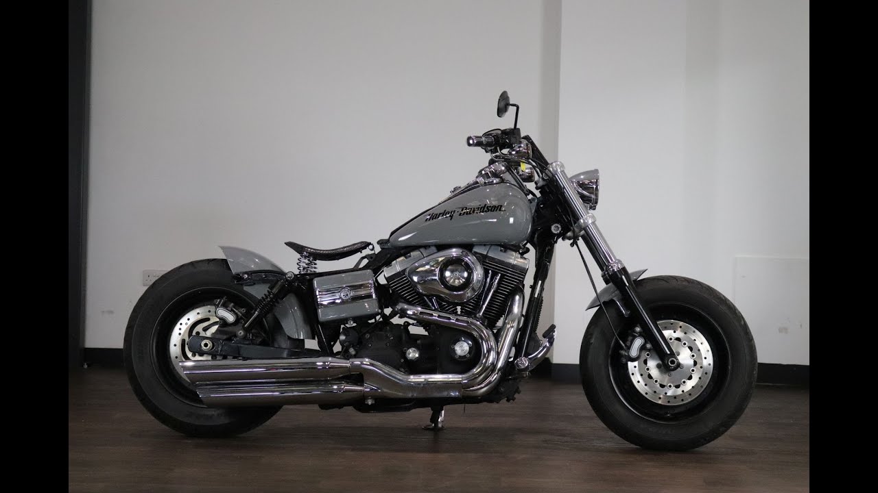 HARLEY DAVIDSON FXDF FAT BOB 1584 BOBBER WALK AROUND VIDEO TOUR - YouTube