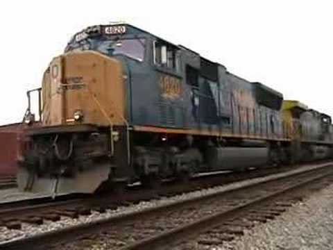 CSXT 4820 - YouTube