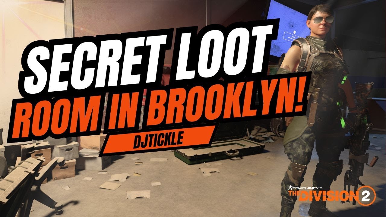 SECRET LOOT ROOM IN BROOKLYN! #TheDivision2 - YouTube