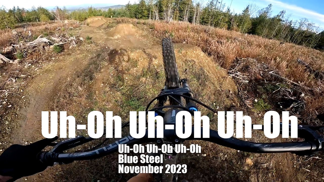 Uh-Oh Uh-Oh Uh-Oh - Things Go Wrong on Blue Steel - Pro MTB Jump Line ...
