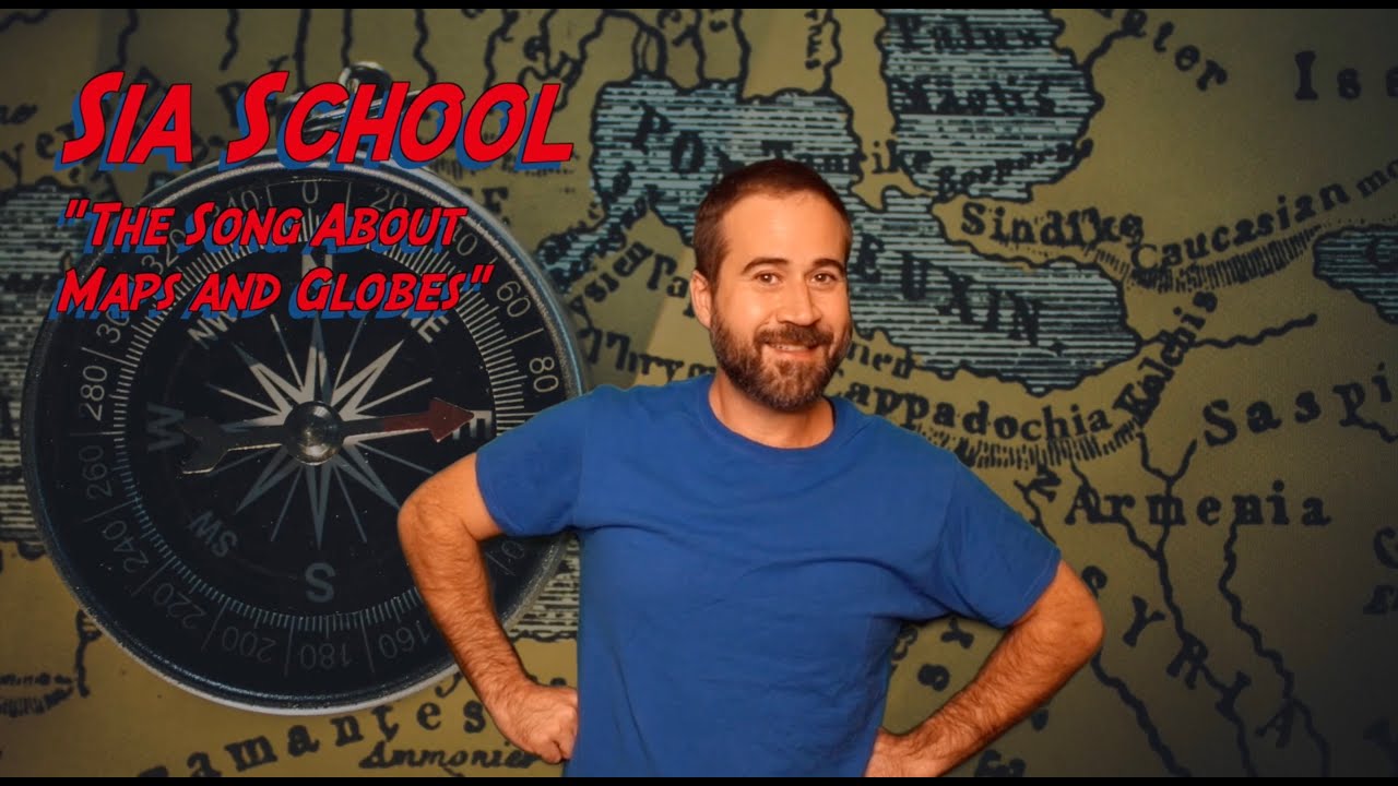 The Song about Maps and Globes (sing-along for kids) 2021 - YouTube