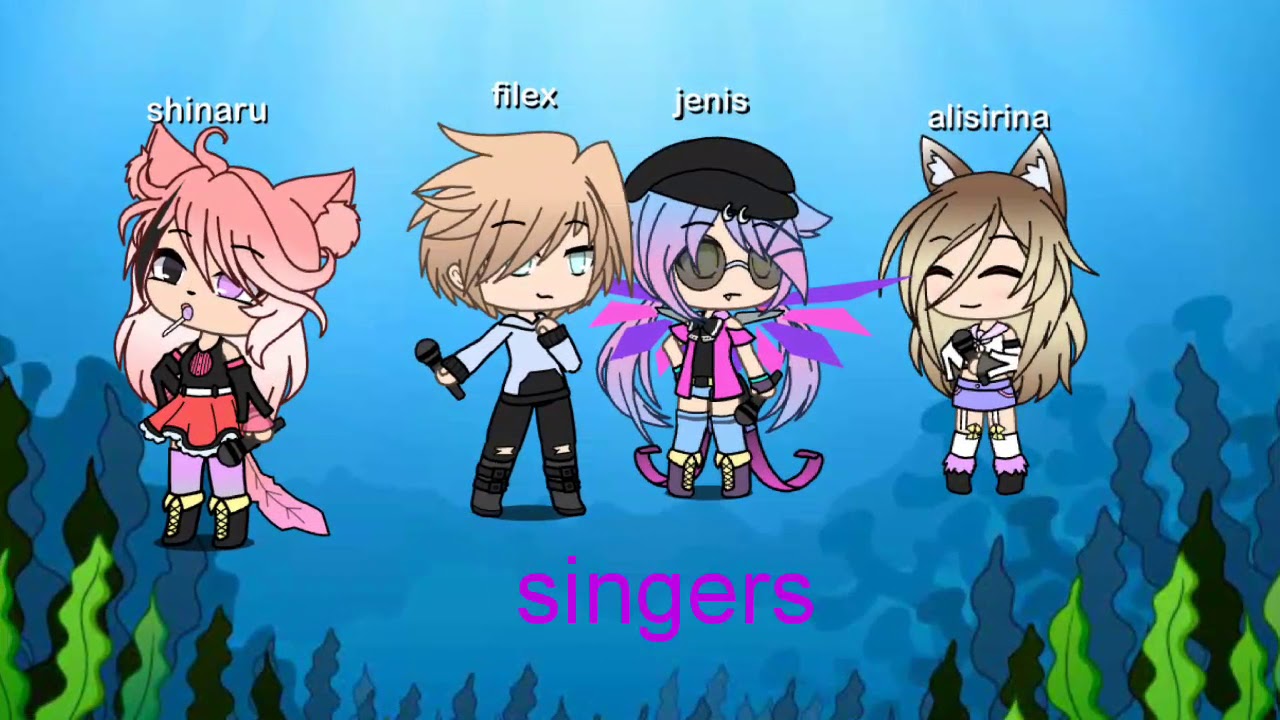 My gacha life characters - YouTube