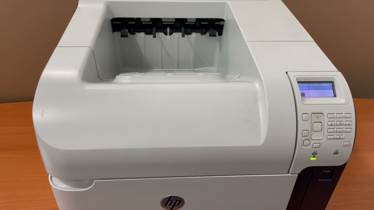 HP LaserJet 600 M603 - YouTube