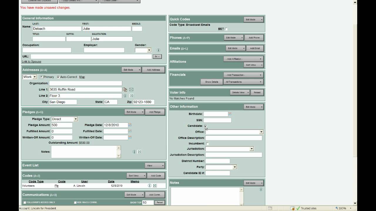 Webinar - The Basics of BackOffice - Political Software - YouTube