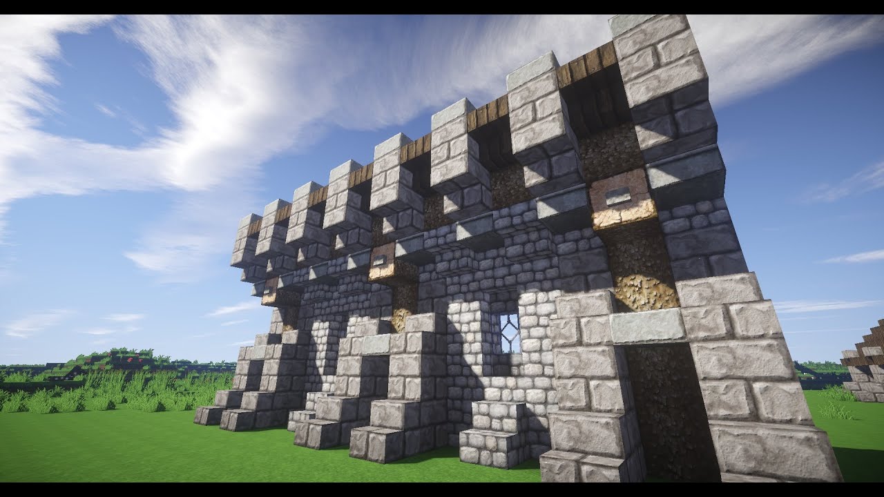 Tutorial muralla medieval - YouTube