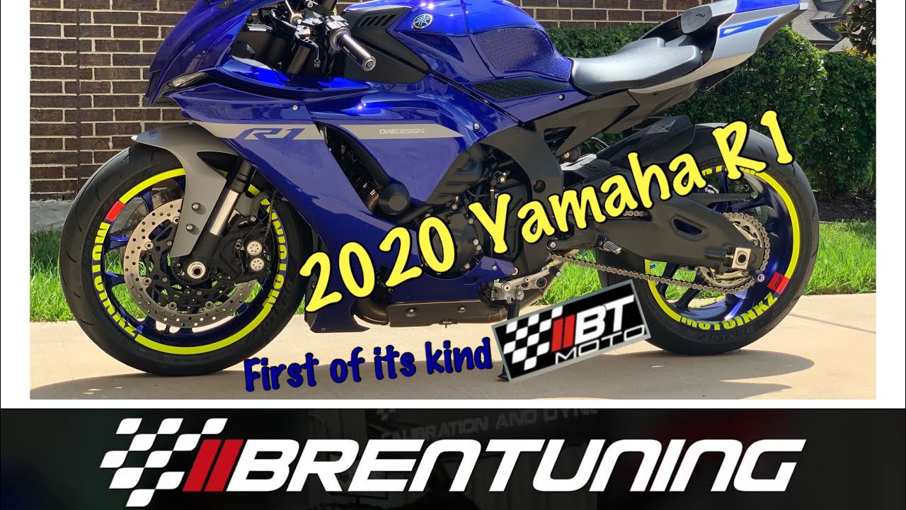 2020 Yamaha R1 - tuned with Brentune moto - FIRST to provide this ...