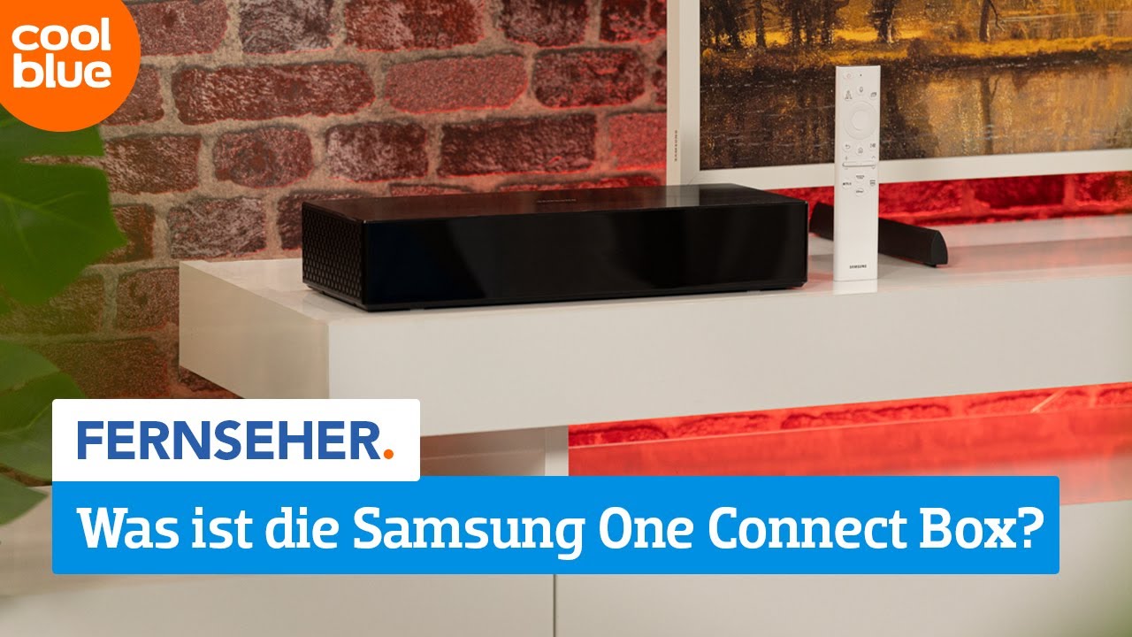 Was ist die Samsung One Connect Box? - YouTube