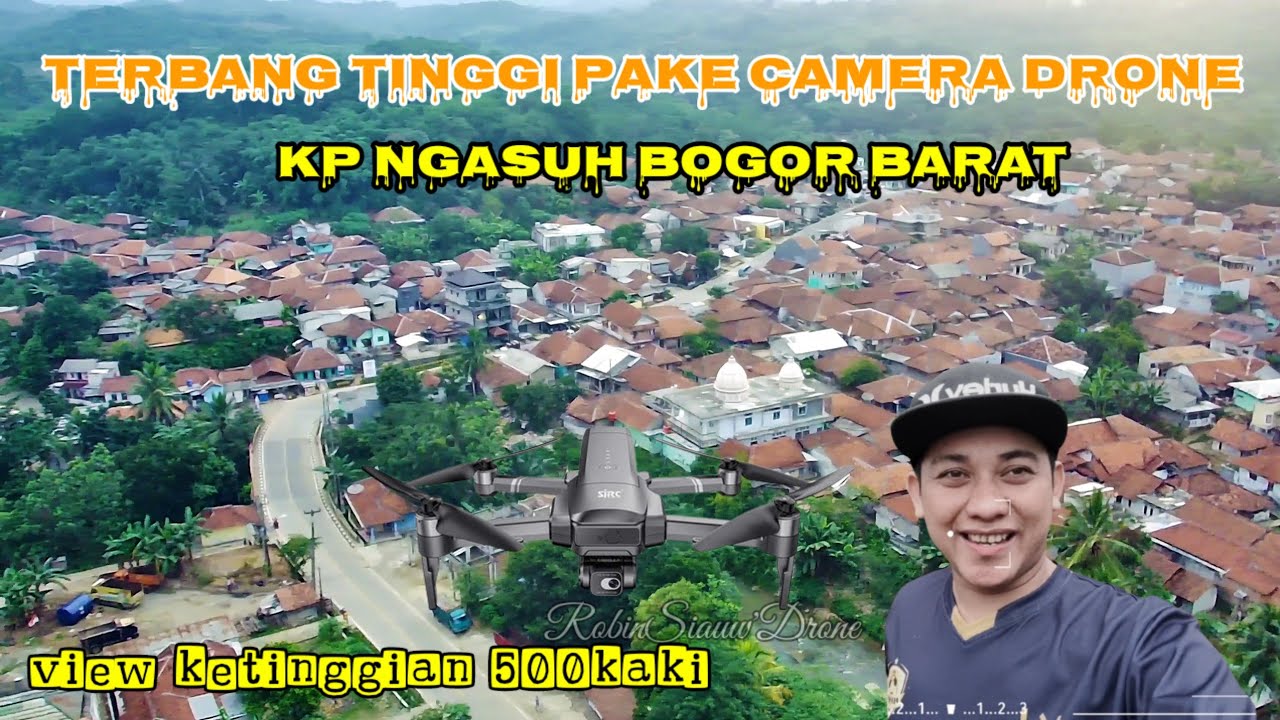 PEMANDANGAN INDAH DI KP NGASUH JASINGA BOGOR PAKE CAMERA DRONE - YouTube