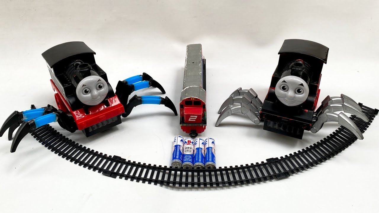 Merakit & Unboxing Kereta Api Indonesia Perumka Merah Biru, Dua Kereta ...