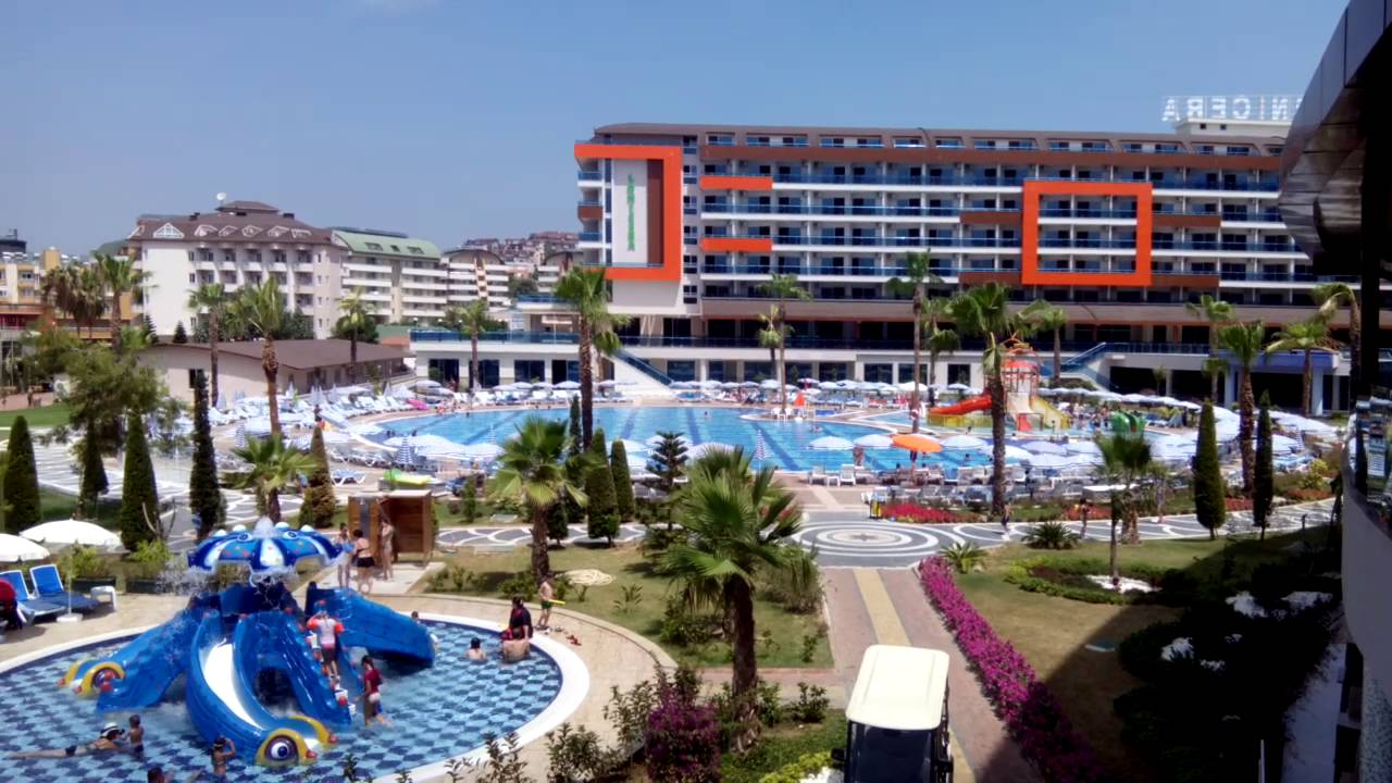 Lonicera World Hotel Turkey Alania Avsalar август 2016 - YouTube