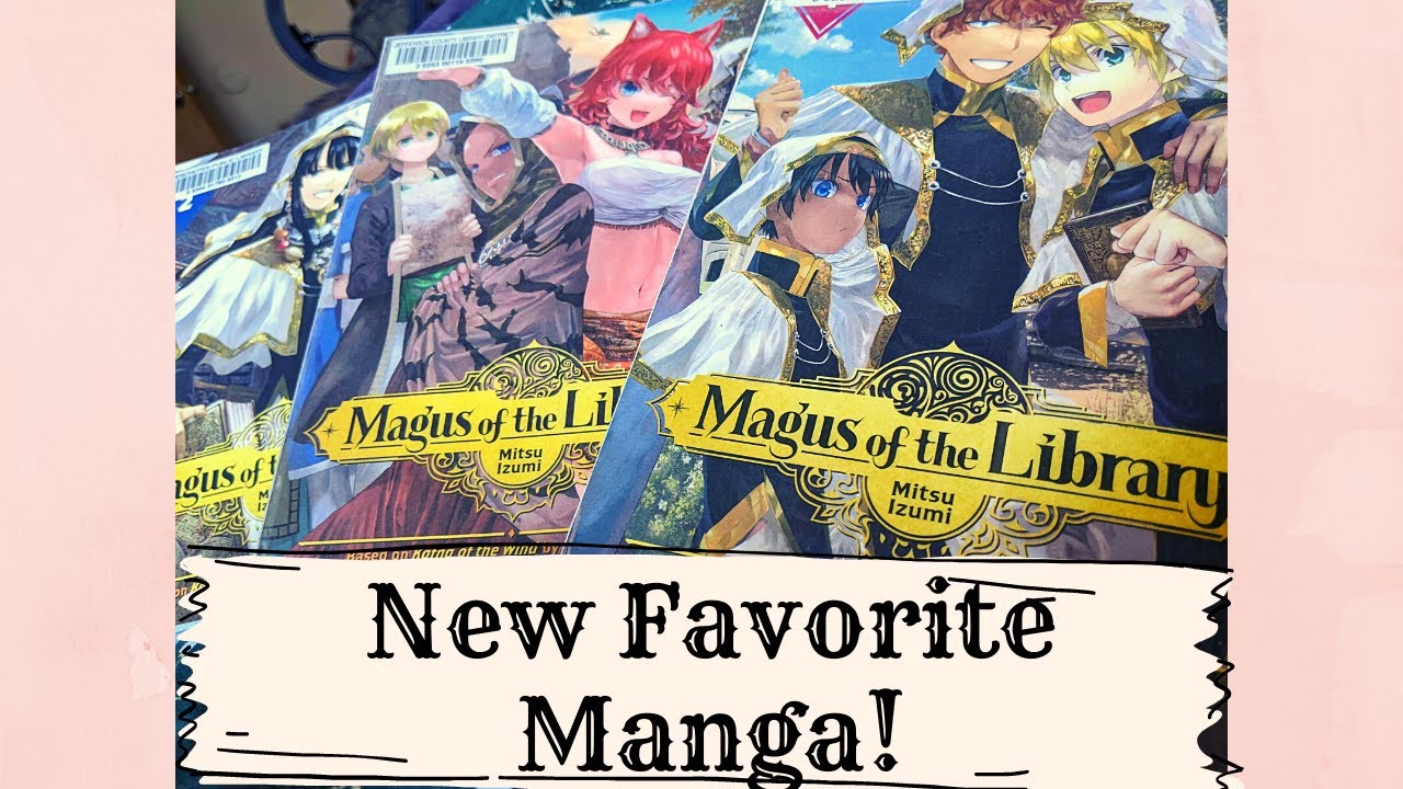 Sunny Library Book Day--New Favorite Manga Series! - YouTube
