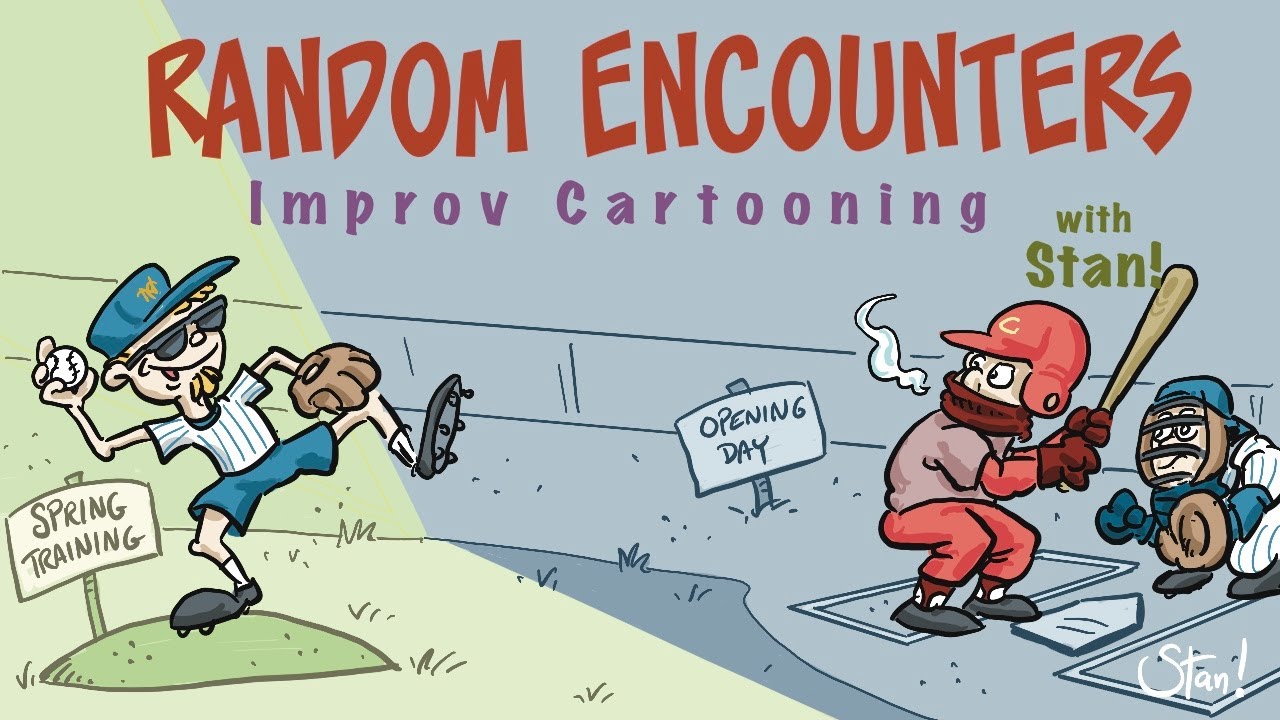 Random Encounters: Improv Cartooning (Episode 99) - YouTube