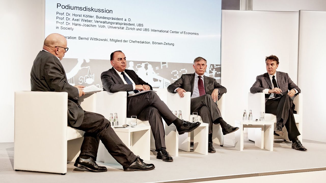 Horst Köhler, Axel Weber, H-J Voth: Politische Risiken der ...
