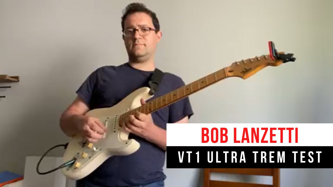 Bob Lanzetti (Snarky Puppy) trying the Vegatrem system - YouTube