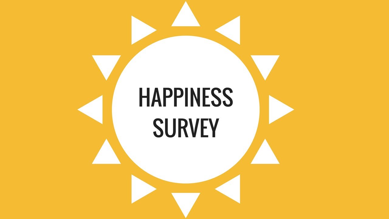 MY HAPPINESS SURVEY | Happiness Workshop - YouTube