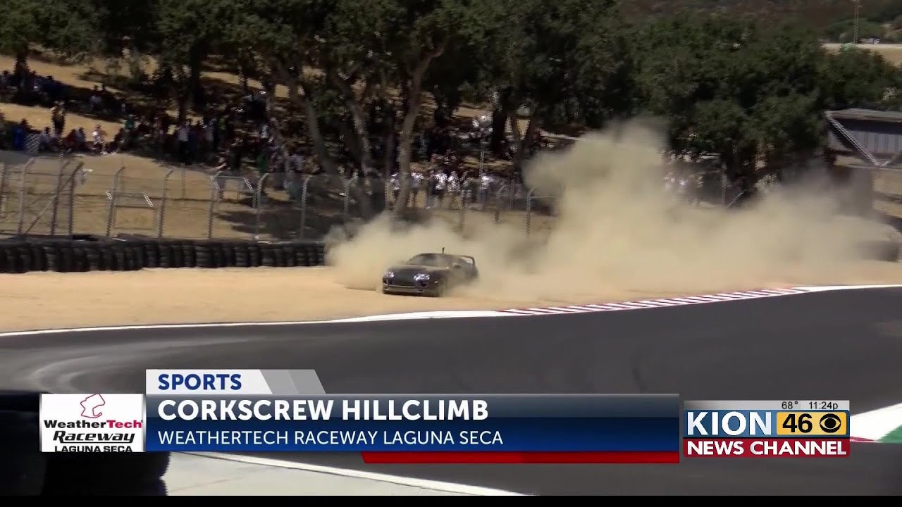 Corkscrew Hillclimb closes out Car Week at WeatherTech Raceway Laguna ...