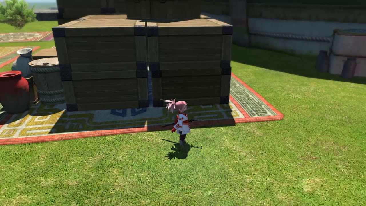 FFXIV - Female Lalafell backflip emote - YouTube