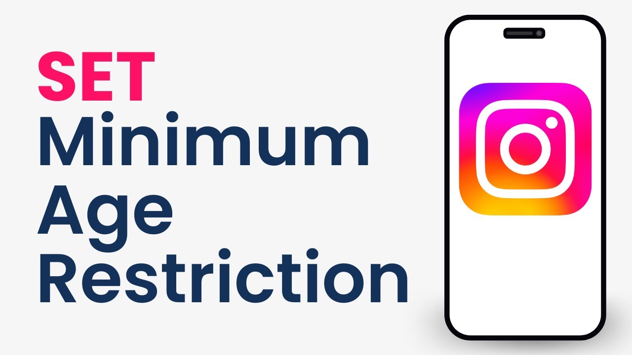 How to Set Minimum Age Restriction on Instagram - YouTube