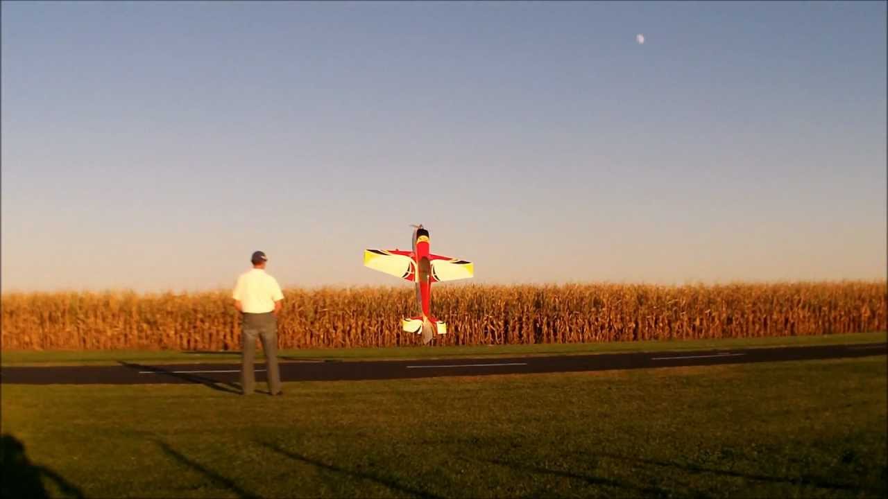 Hubb flies Goldwing RC 100cc Extra 330 , new Kodak Playsport Zx5 - YouTube