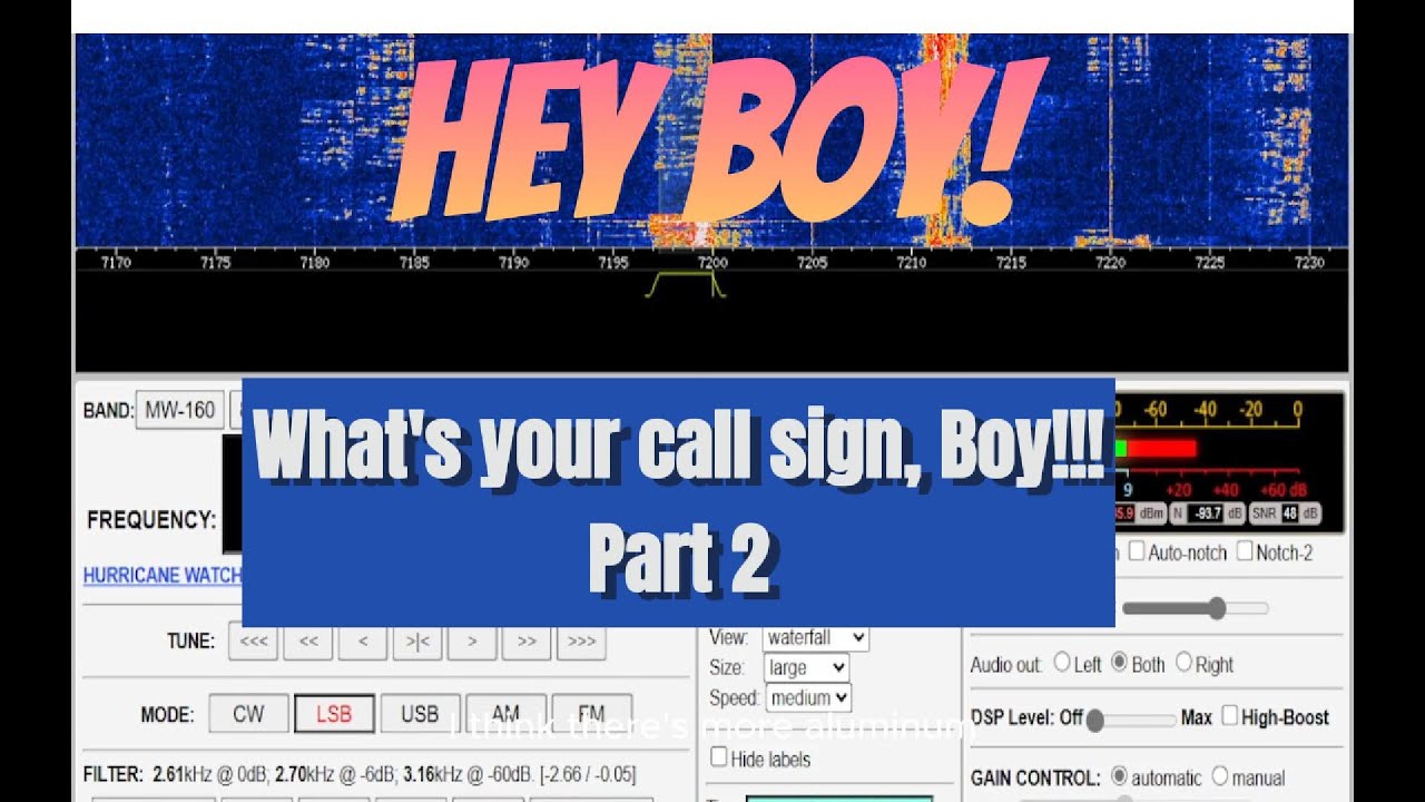Hey boy, what's your call sign boy!! | Hamradio Gone Bad Part 2 - YouTube