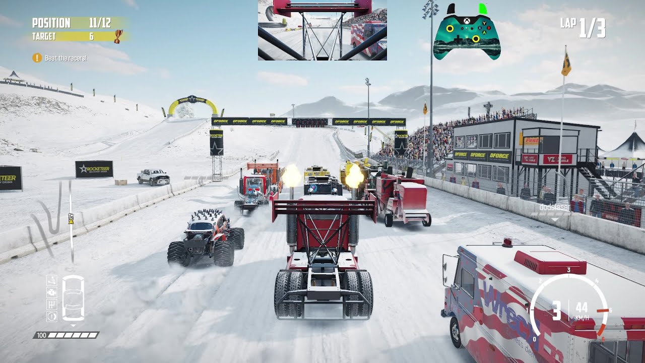 Wreckfest 24.12.29 Tournament Rumble Race - Big Rig - YouTube