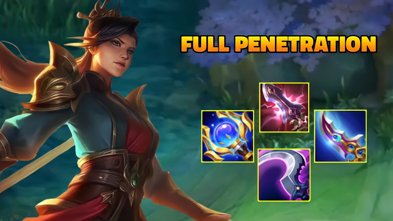 SILVANNA FULL PENETRATION BUILD | SILVANNA BEST BUILD 2023 | MLBB ~ Max Andrew - YouTube