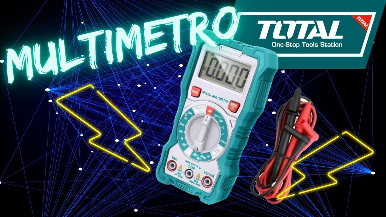 🔥 NUEVO MULTIMETRO TMT46001 TOTAL ( Especificaciones | uso del ...
