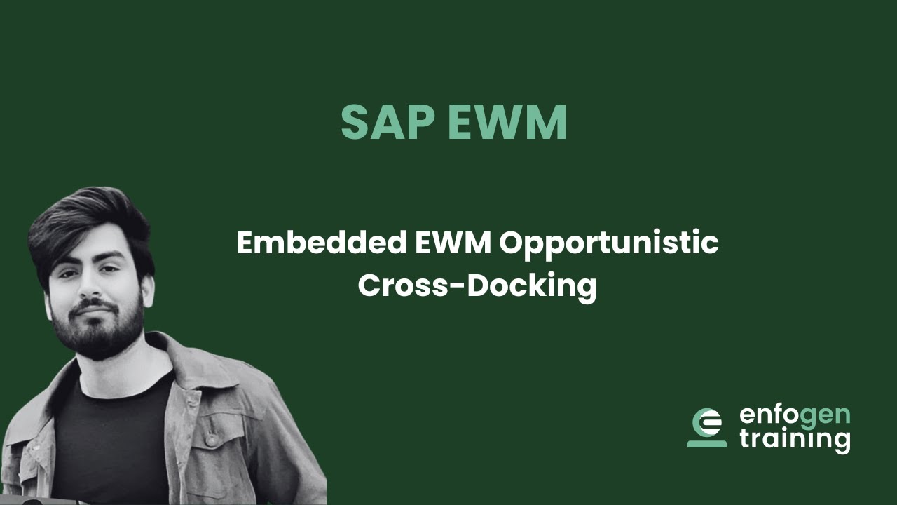 Opportunistic Cross-Docking in SAP EWM - YouTube