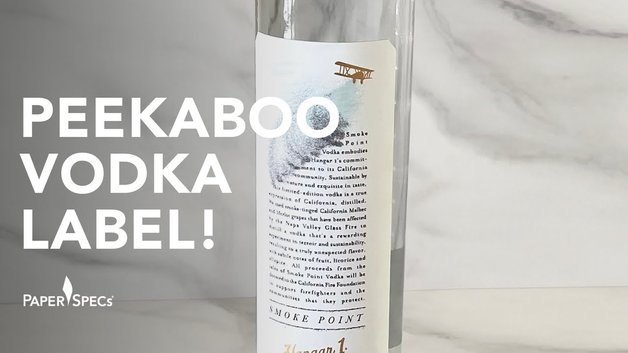 Hangar 1 Smoke Point Vodka Label – Paper Inspiration No. 508 - YouTube