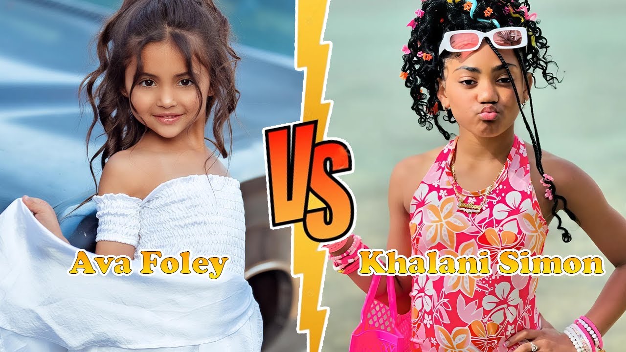 Ava Foley VS Khalani Simon (Lani Love) Transformation 2024 ★ From Baby ...