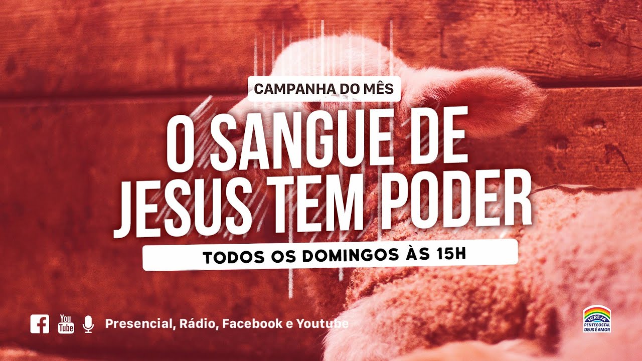 03/09/2023 - Culto especial | O sangue de Jesus tem poder - YouTube