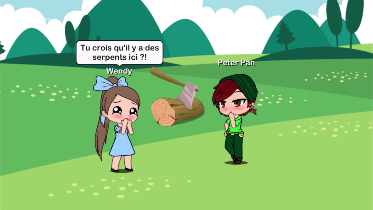 Gacha life-2 minutes du peuple: Perdu en foret - YouTube