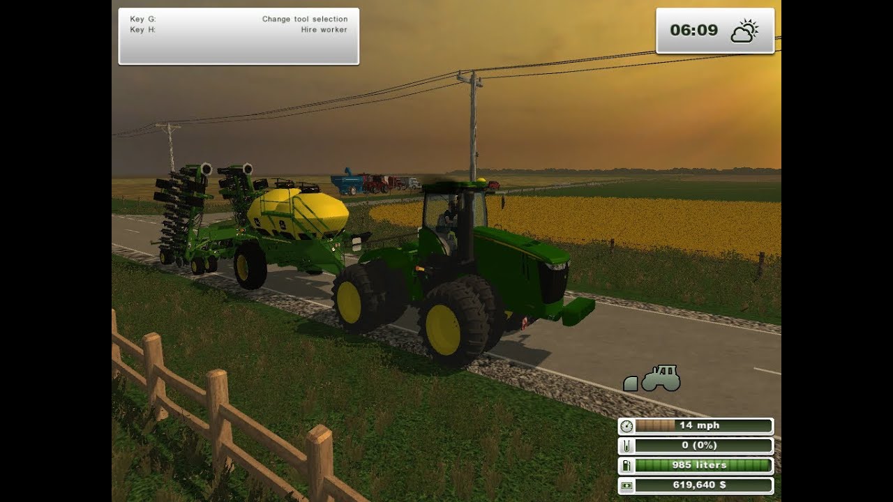 Fixed John Deere Air Seeder (BBM Version) FS13 - YouTube